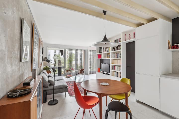 Appartement Rénové Par Architecte - Párizs