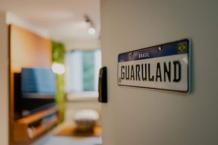 Ap. Criativo E Aconchegante à 3 Min. Da Praia. - Guarujá