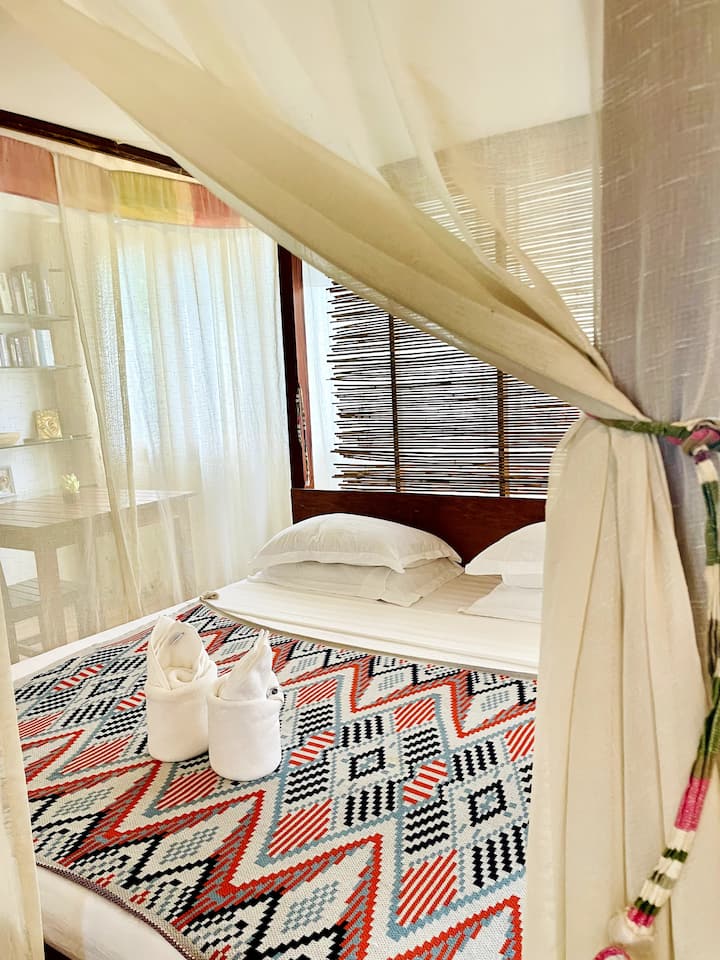 Aircon Studio Avec Cuisine  – 4 Min De La Plage - Malay