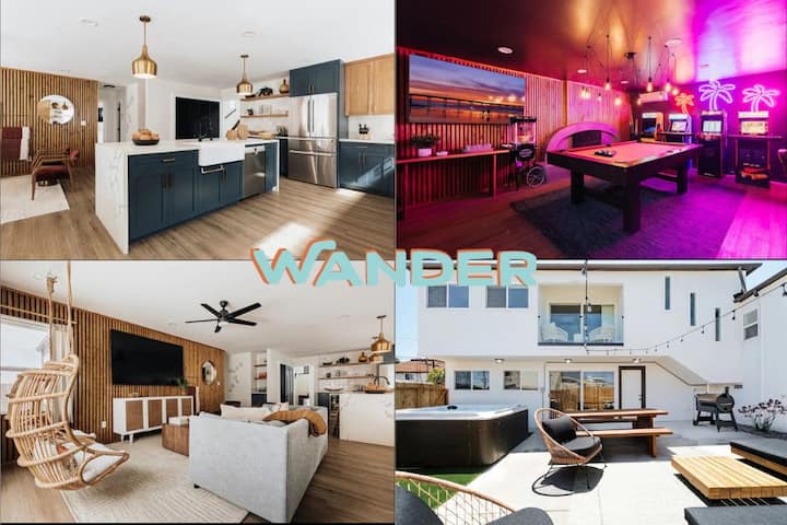 5bd Child/pet Friendly W/ Spa & Pool Table In Pb - サンディエゴ