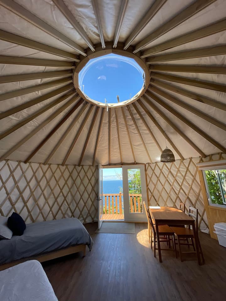 La Marée, Yourte Vue Splendide, Confort Et Nature - Cap-Chat