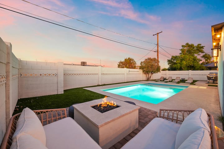 Luxury Scottsdale | Heated Pool | 5min To Oldtown! - Scottsdale, AZ