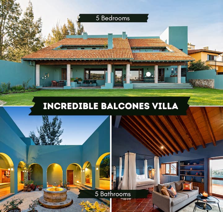 Balcones 5br Villa | Weddings | Stunning Views - San Miguel de Allende
