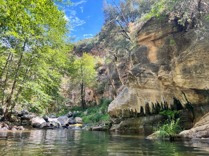 Creekside Sedona Solace- Sauna I New Deck I Canyon - Oak Creek Canyon, AZ