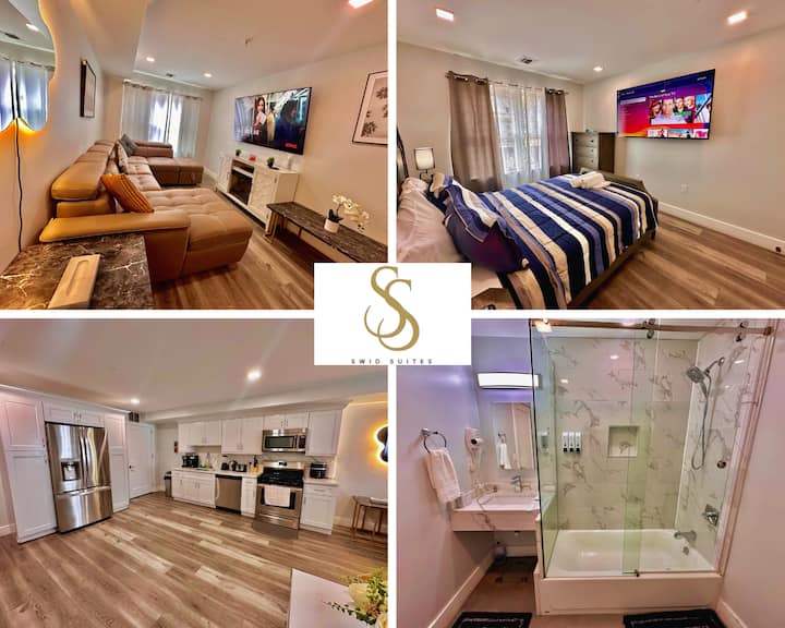 The Modern Suite: Redesigned 2br With Free Parking - Paterson, NJ