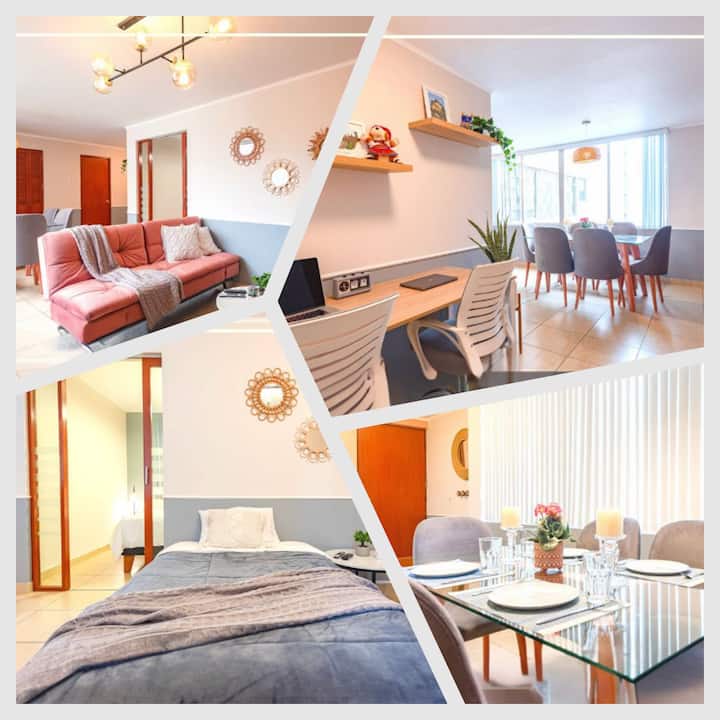 |Vibrant|exclusive 1br Apt In Front Of Casa Andina - Lima