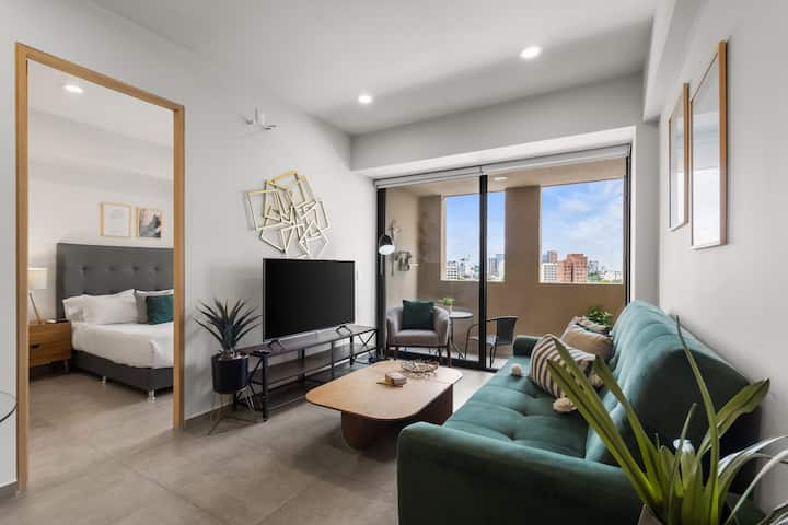 Loft Cerca Cas: Jacuzzi, Gym Y Seguridad - 