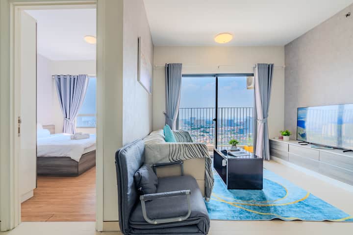 Ambihome City View 2br Masteri Thao Dien T5 [Netf] - Vietnam