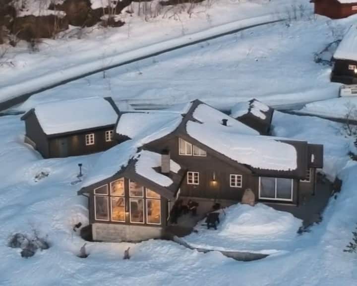 Hytte Med Meget Høy Standard Og  Panaromautsikt! - Norway