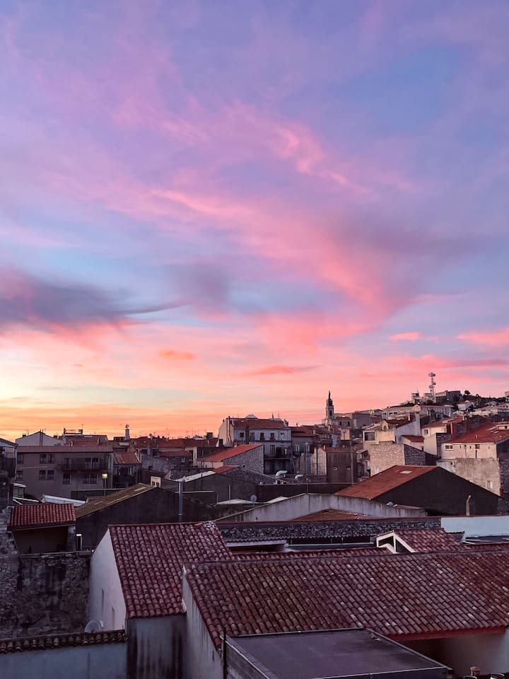 Flamingo Sun/ Wifi Vue Halles Centre Ville - Sète