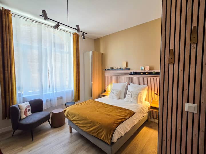 Nef D'or Ambre :  Studio  Raffiné Et Lumineux - San Quintín