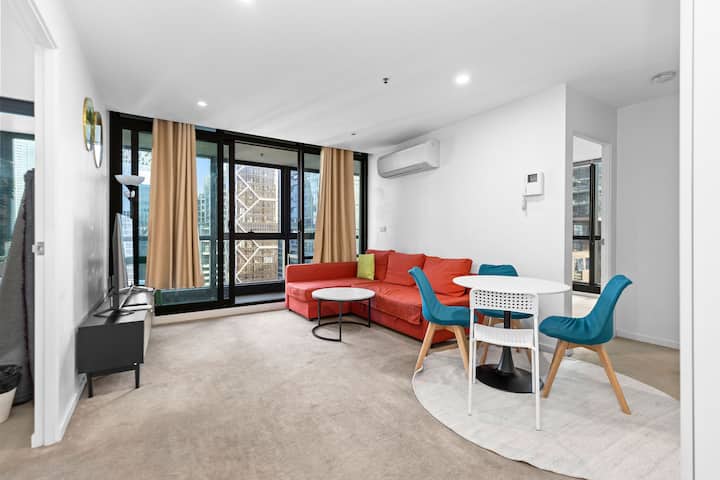 28-8-lovely 3b2b Apt In City Centre/ Balcony View - Cremorne