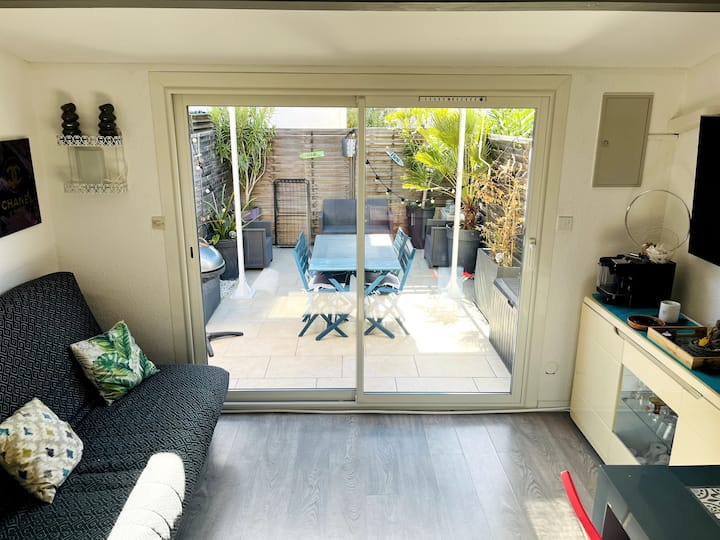 Belle Maisonnette Cap D’agde, Climatisée/sécurisée - Le Grau d'Agde