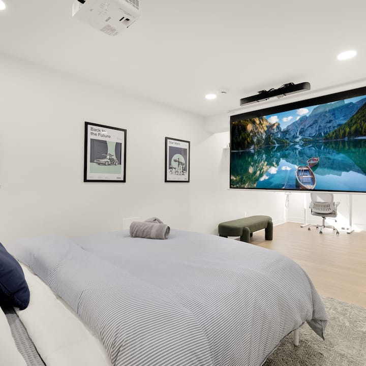 Bedroom Theaters, Kitchen, Standing Desk & Laundry - Alexandria, VA
