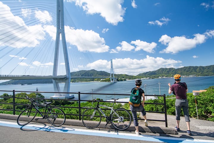 【しまなみ海道サイクリング】ドッグラン&洗濯乾燥機付き すぐそばのレンタルで、手ぶら旅行。Bbq可能 - Imabari