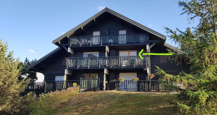 Appartement Plein Sud Au Pied Des Pistes 4/6 Pers - La Joue du Loup