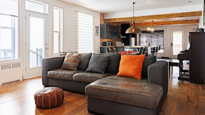 Maison Patrimoniale Au Centre-ville + Parking - Joliette