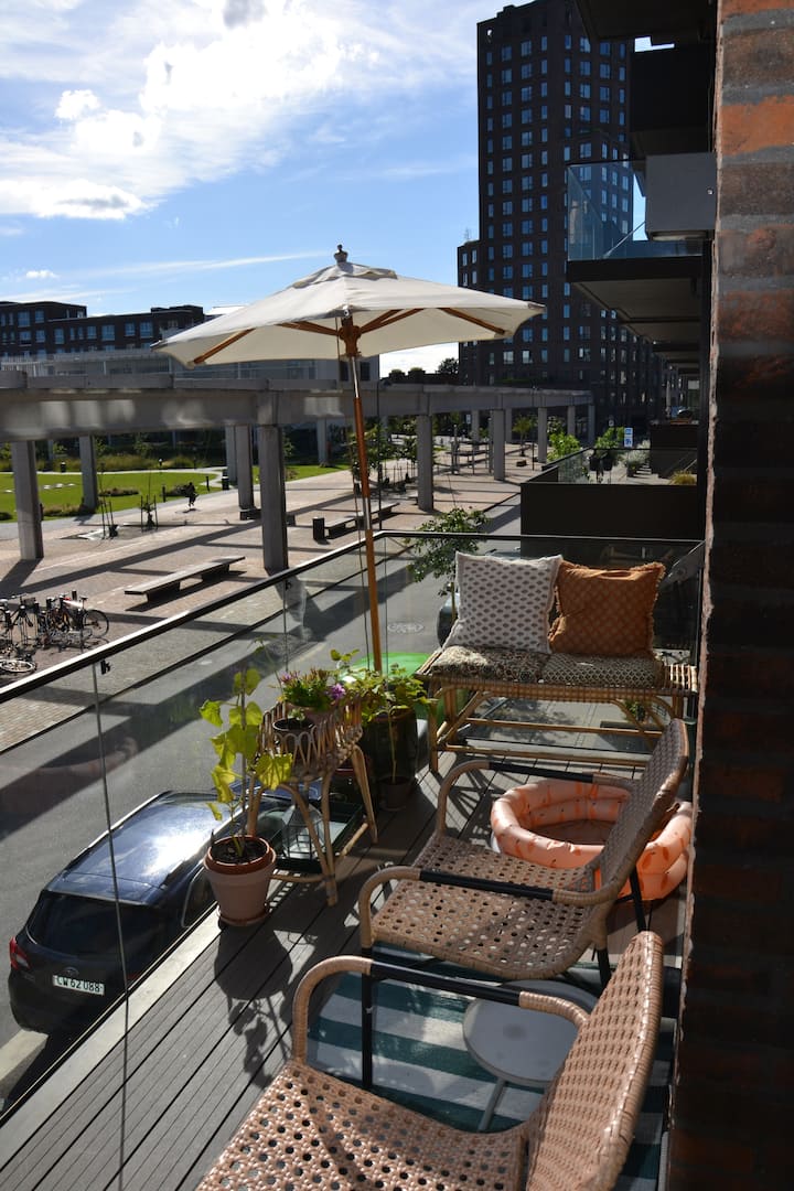 Modern 2br Apt By Park & Metro, Perfect For Family - Copenhagen