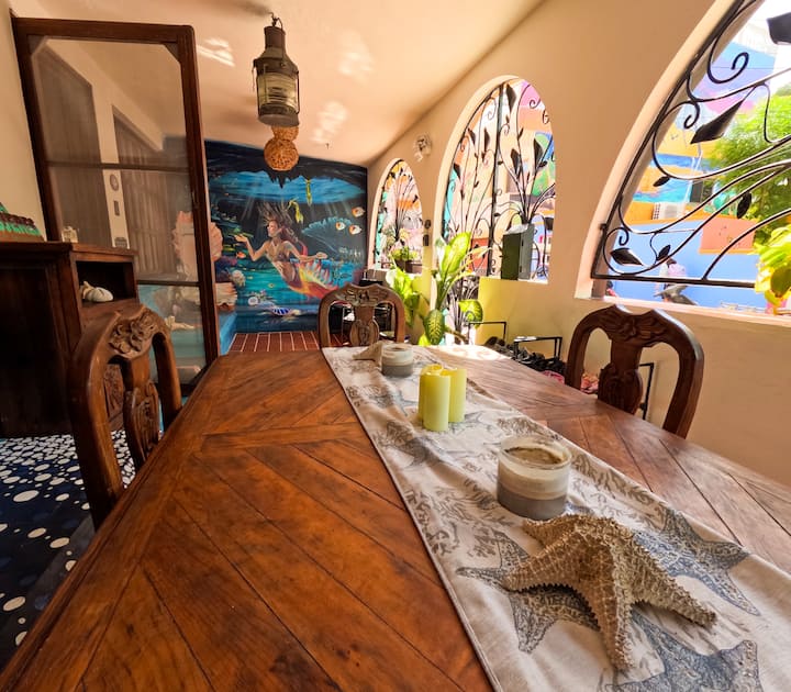 The Mermaid & The Pearl B&b - Saúl’s Trident - Isla Mujeres