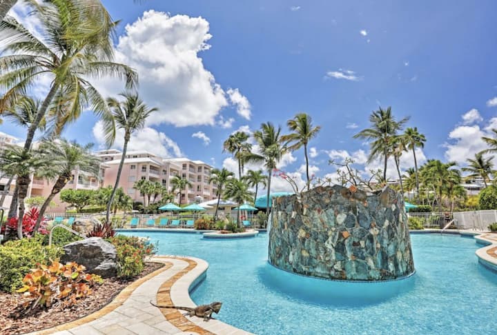 *Beachfront Ely-sian Resort* Studio King Suite - U.S. Virgin Islands