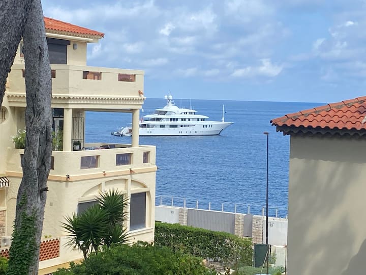 Villa Climatisée Vue Mer Plage à Pied Avec Piscine - Antibes