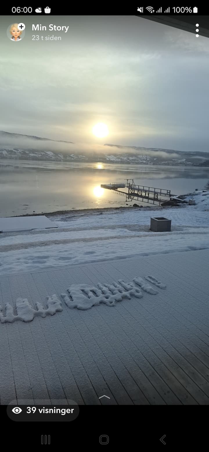 Modern Loft Apartment With Northern Lights View - Norway