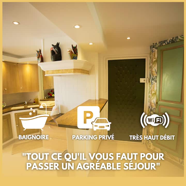 Appartement Familial T3 Avec Wifi Et Parking Privé - Cagnes-sur-Mer