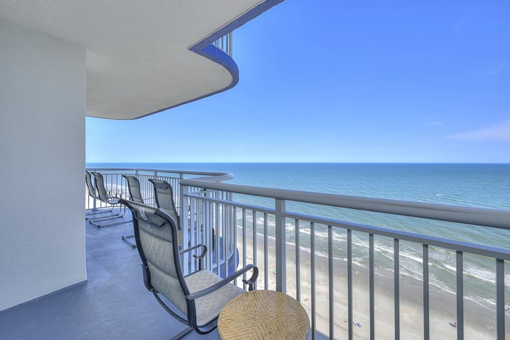 Splendid 4 Bdrm/ 3 Bath Oceanfront Condo (Gra1901) - Myrtle Beach