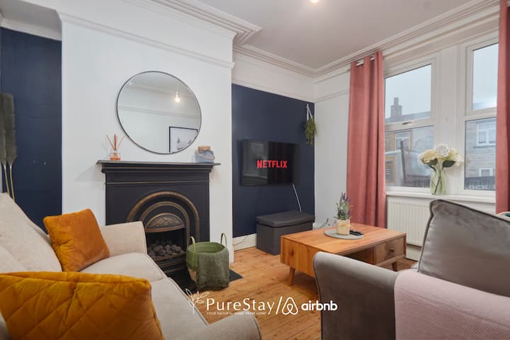 Big 4br House With 6beds & Parking - 7 Night Min! - Halifax, Royaume-Uni