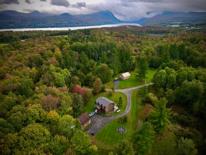 Hgtv Cabin Lake Willoughby/burke/jaypeak Ev Chrgr - Willoughby State Forest, Sutton