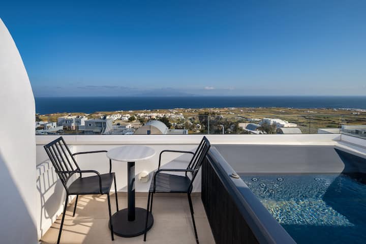 Armonoia Sea View Outdoor Tub - Oia