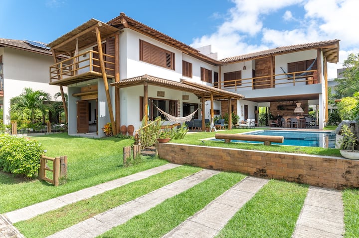 Casa Na Praia De Maragoggi, 5 Quartos! Beira Mar - Maragogi