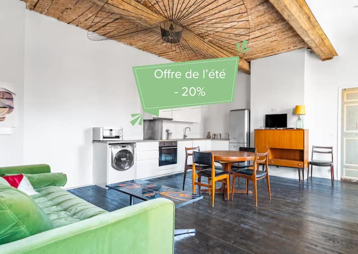 T3 Vintage-confort Et Charme Au Coeur De Toulon - Toulon