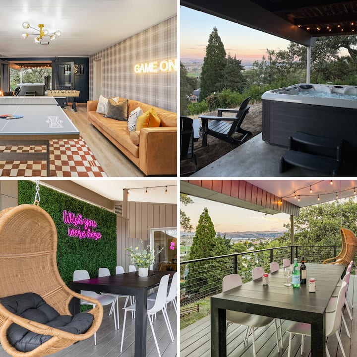 Secluded Hot Tub, Game Room, Pac-man, River Views - The Dalles, OR