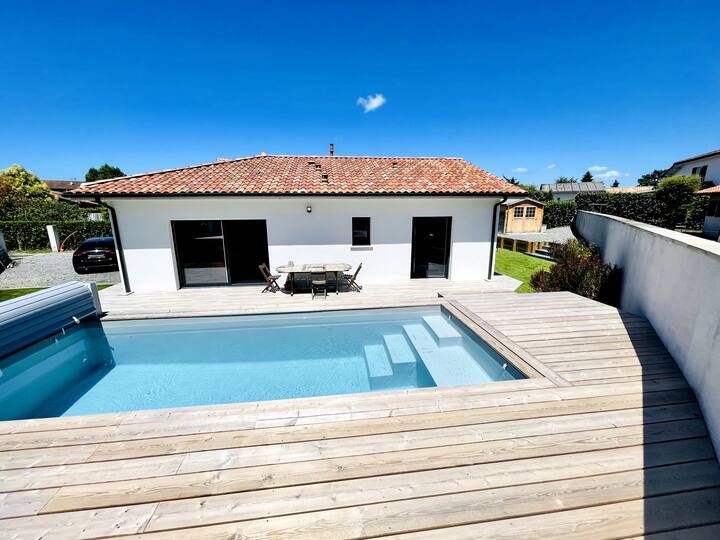 Magnifique Maison Avec Piscine : La Casa Mazoli - Labenne