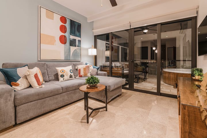 1br Ph Midtown/ocean View/amazing Private Jacuzzi. - Playa del Carmen