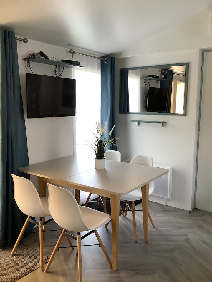 Charmant Mobil-home Les Charmettes, Proche Nature - Les Mathes