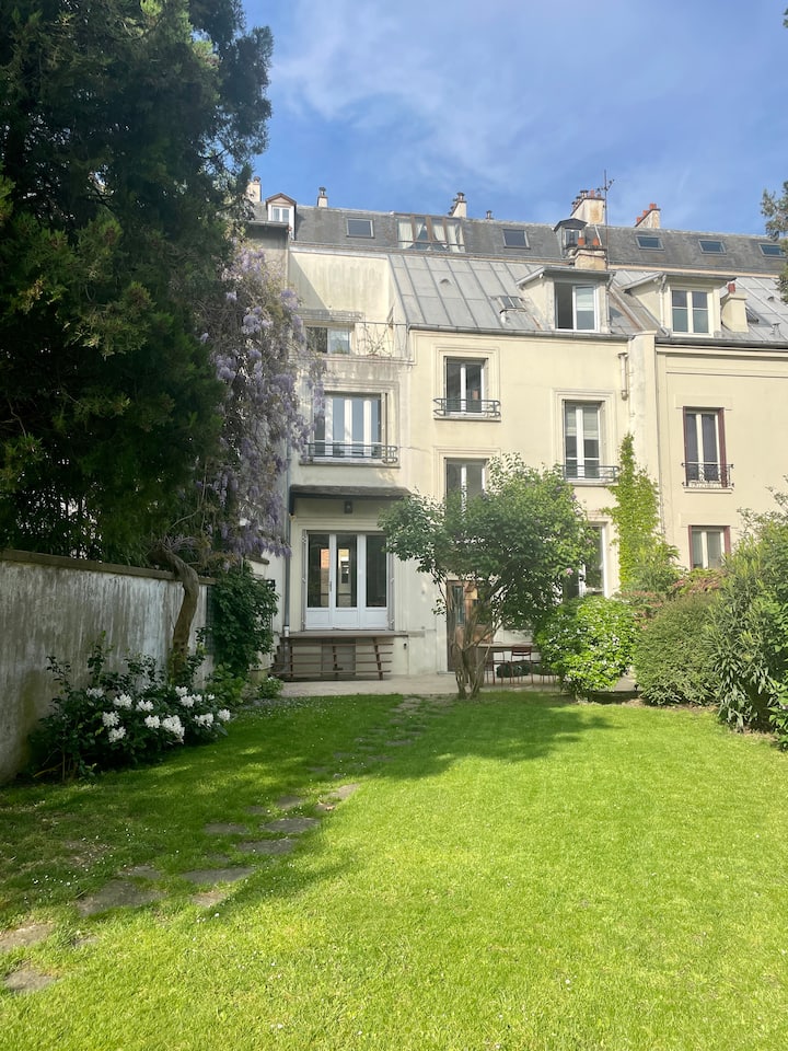 Maison Familiale Avec Grand Jardin à 2mn Du Metro - Boulogne-Billancourt