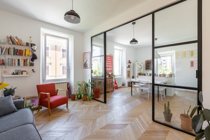 Sustainable Design Loft - Renovated - Rome