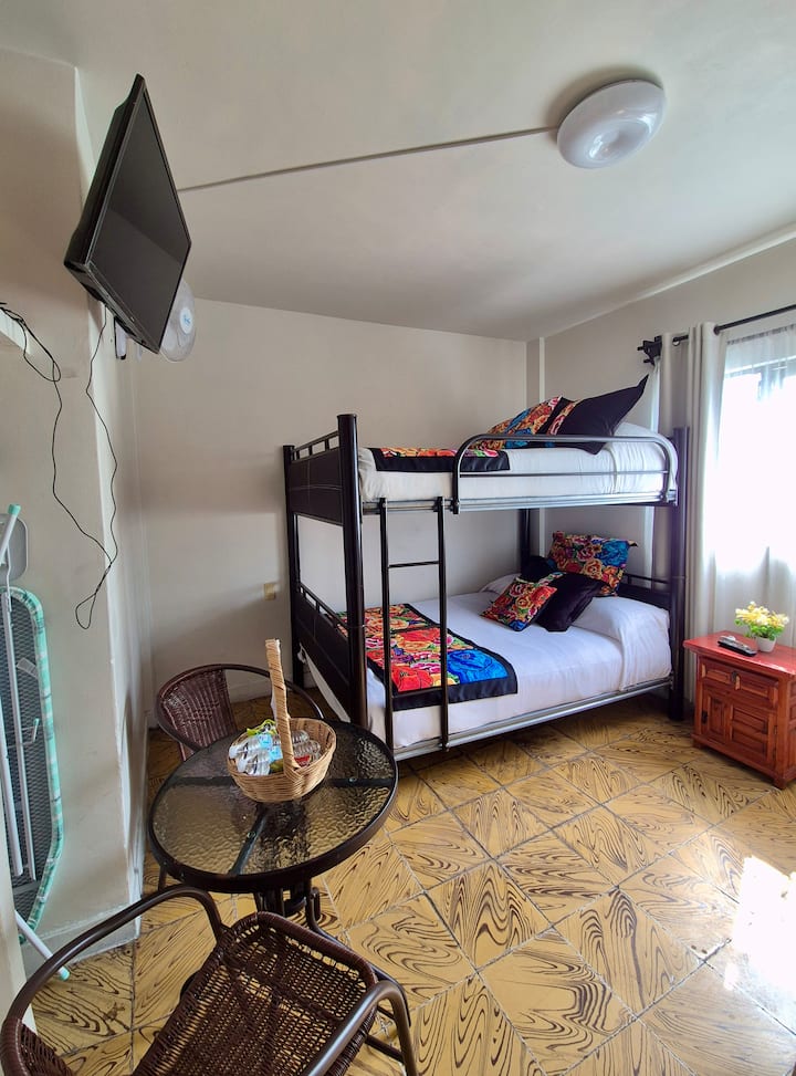 Habitación Hotel - Litera: 2 Camas Matrimoniales - Orizaba