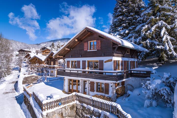 (Nouveau) 4* Superbe Vue Avec Sauna - La Clusaz