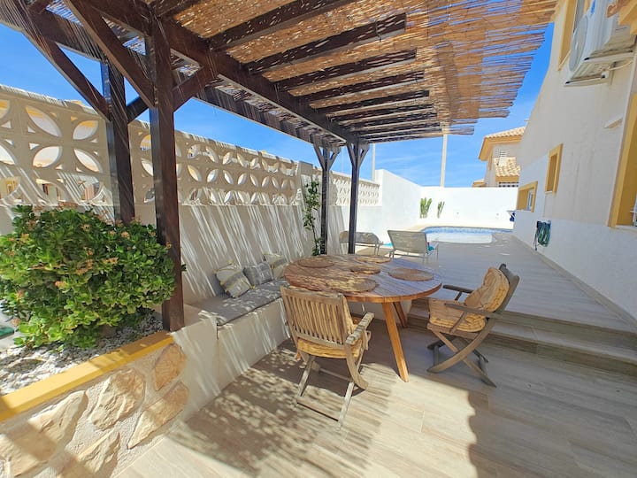 Dúplex Mediterráneo Con Piscina Y Cenador - Playas de Calblanque