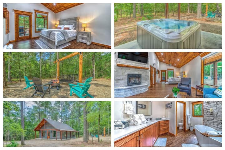 Hot Tub! Amazing Cabin Perfect For Getaways - Oklahoma