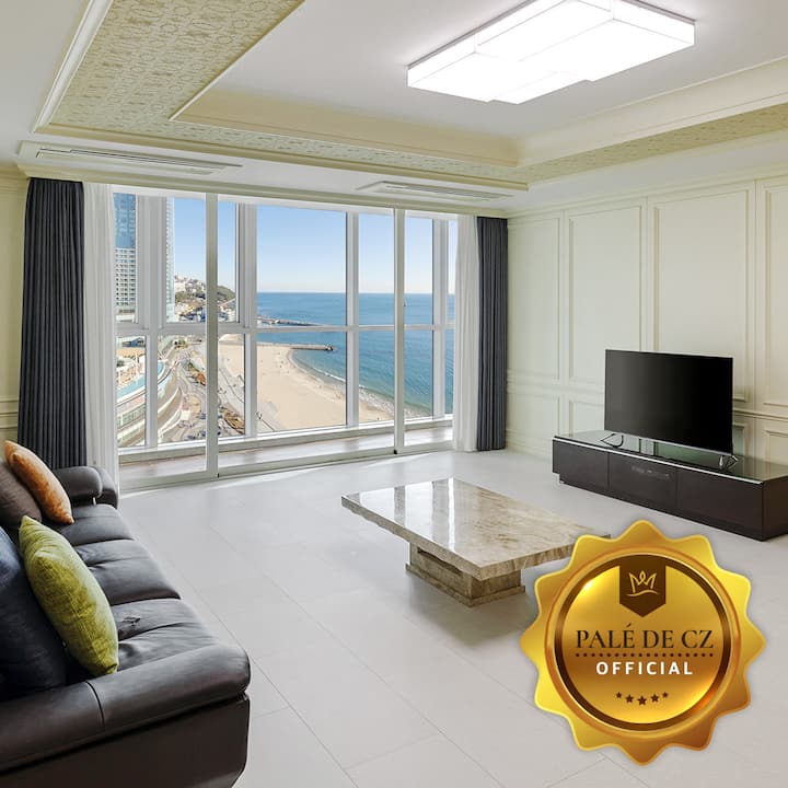 팔레드시즈 [Royal Suite] 70평 ★침실3 욕실2 침대4 ☆취사가능☆단체#Ry-5 - Busan