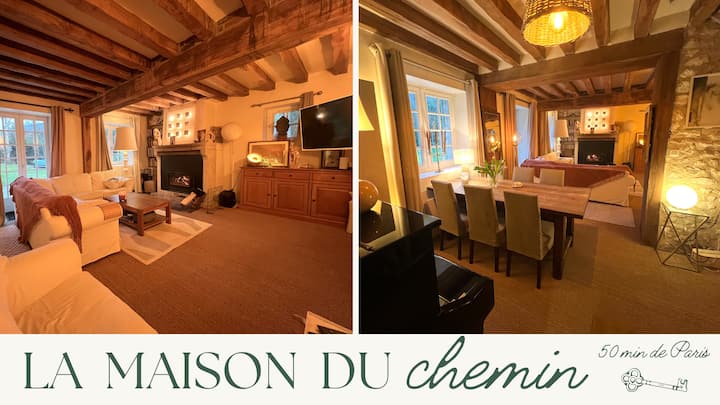 Chaleureuse Maison Dans Un Hameau Avec Jardin. - Vernon