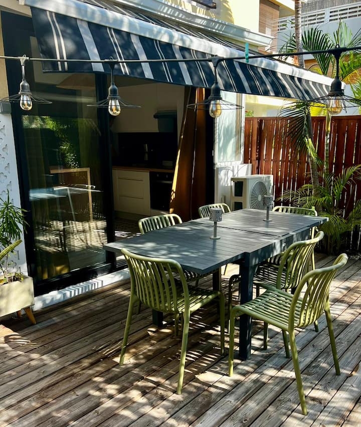 Séjour Famille : Lagon, Terrasse Et Marché à Pied - Saint-Gilles les Bains