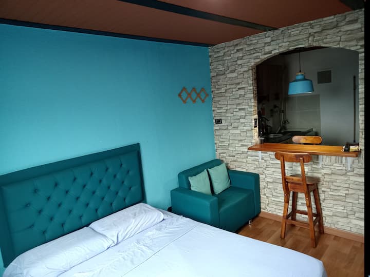 Aparta Estudio Acogedor. - Medellín