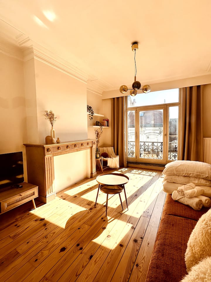 Appartement Lumineux Et Chaleureux à Bruxelles - Koekelberg