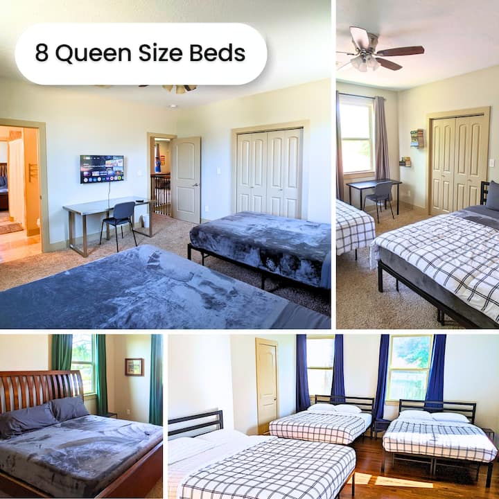Huge Family Home By Medical Center - 8 Queen Beds - Houston, TX