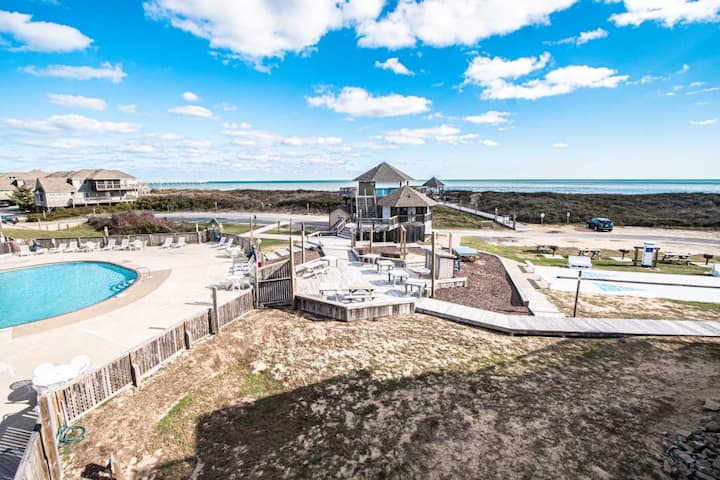 Barrier Island Duck Resort - 1 Br Oceanside Condo - Duck, NC